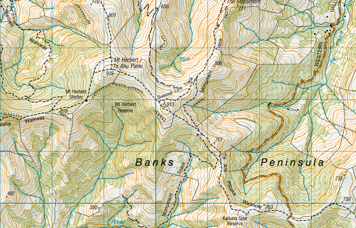 Banks Peninsula and Akaroa Wall Map – Custom Maps